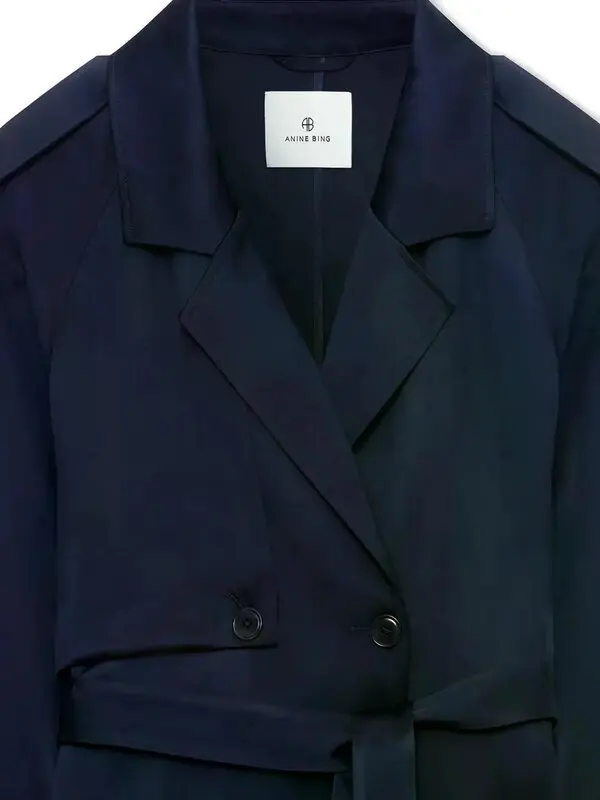 ANINE BING Ricki Maxi Trench Coat