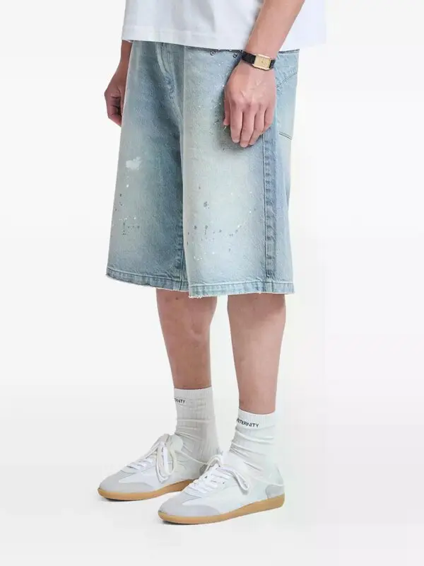 RETERNITY Studded Denim Shorts