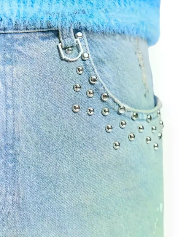 RETERNITY Studded Denim Shorts