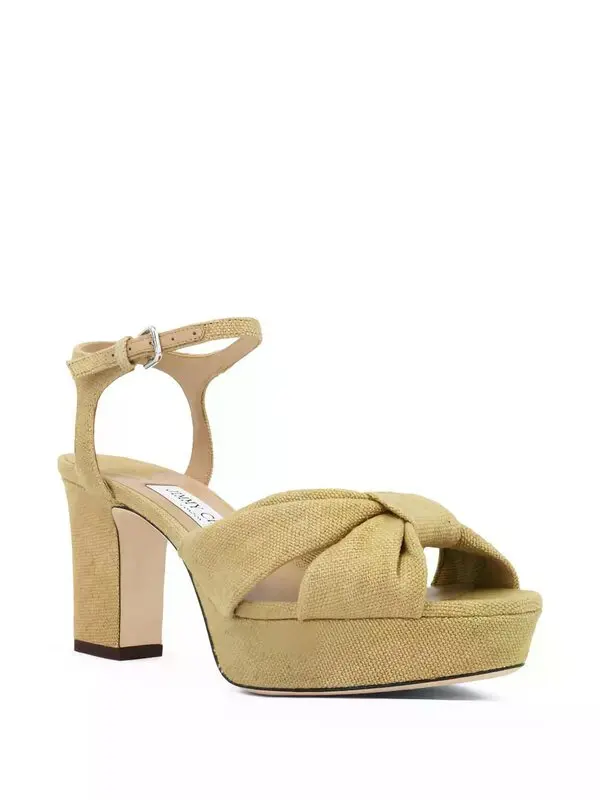 JIMMY CHOO 80mm Heloise Sandals