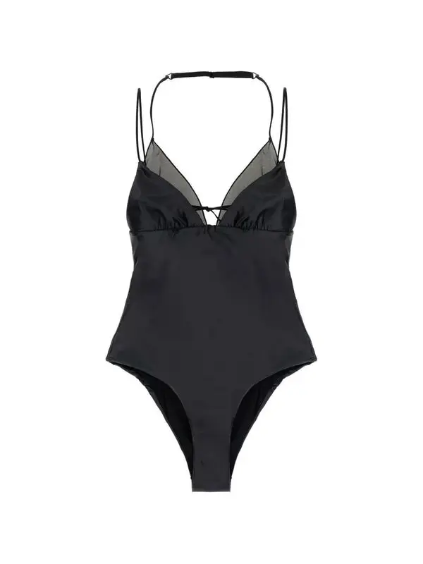 ALLIS BEACHWEAR Layered Swimsuit - Black
