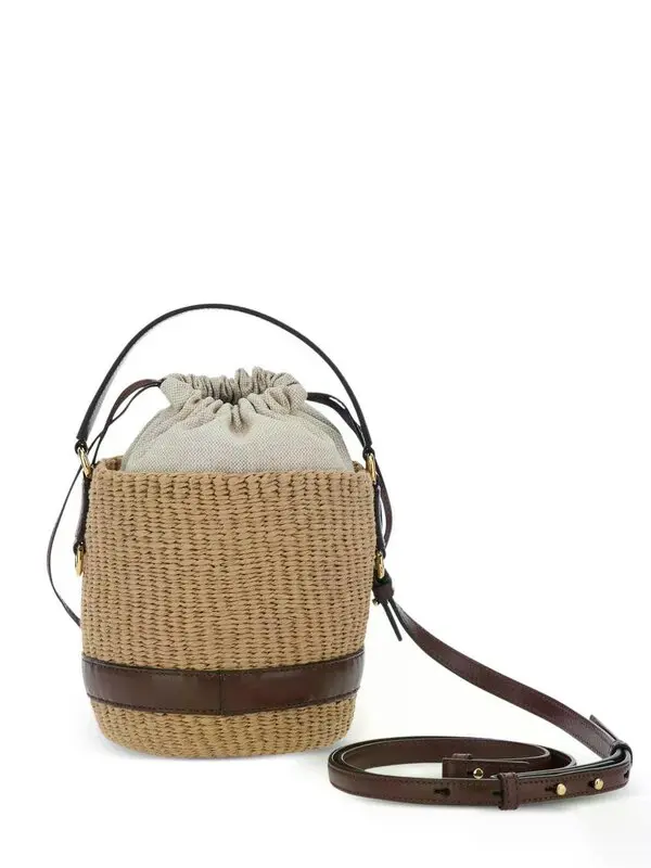 Chloé Embellished Bucket Bag - Neutrals