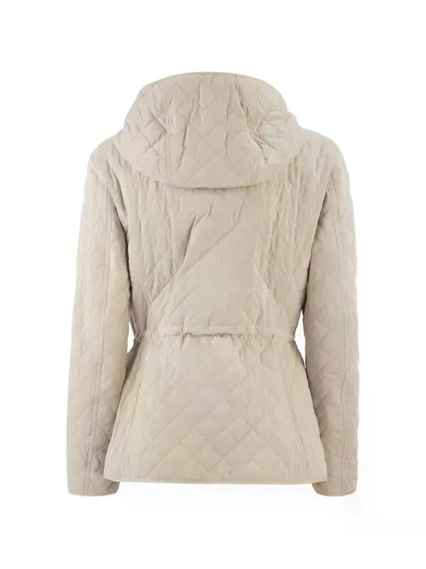 MOORER Hooded Quilted Jacket