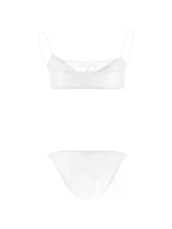 ALLIS BEACHWEAR Sporty Mesh Tie-fastening Bikini