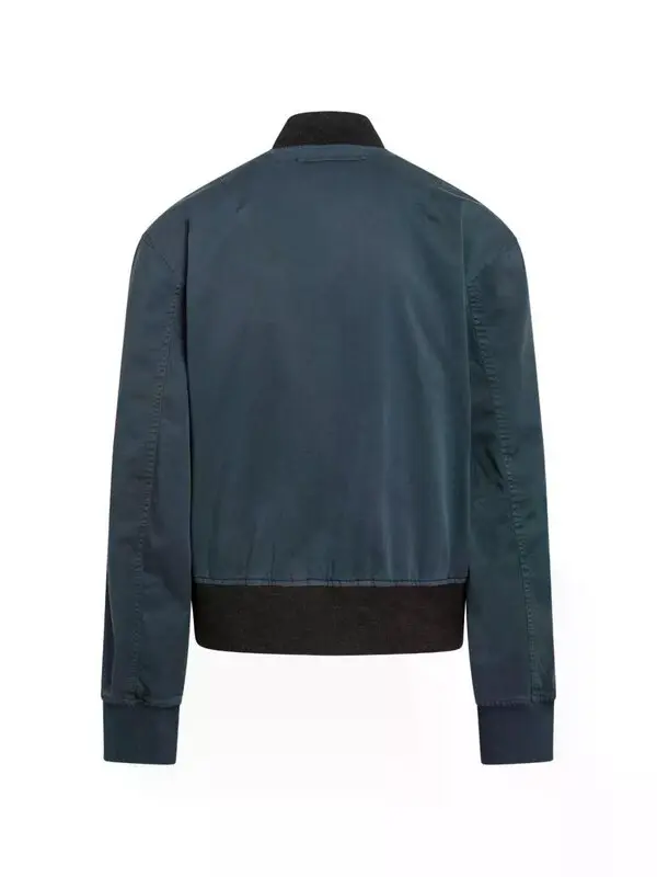 JW Anderson Twill Bomber Jacket - Blue