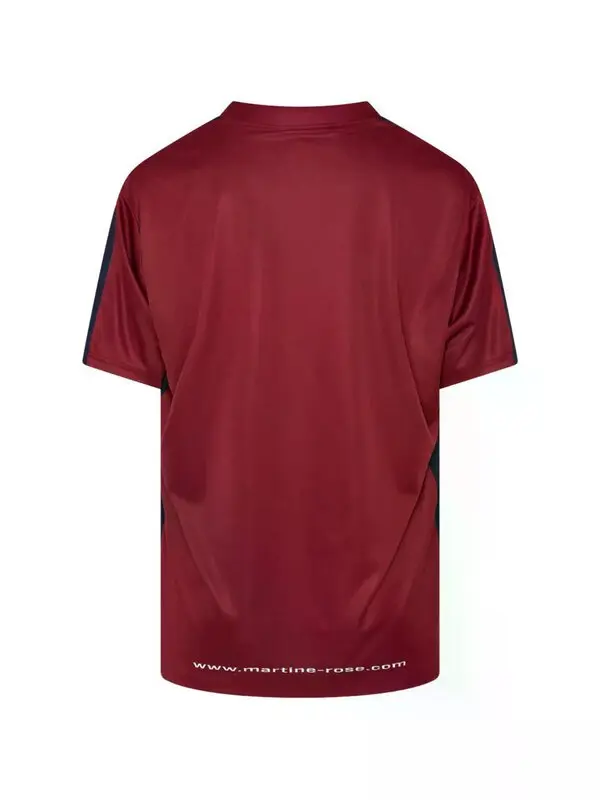 Martine Rose Panelled Crew Neck Short Sleeve T-shirt