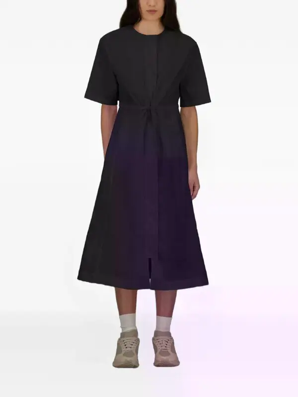 Herno Crinkle Drawstring Dress