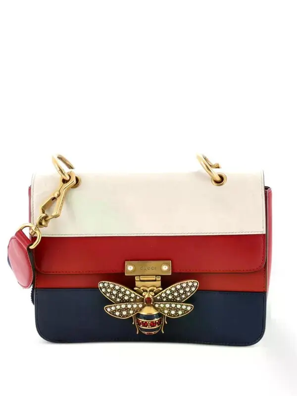 Gucci Queen Margaret Flap Medium Shoulder Bag Colorblock Leather