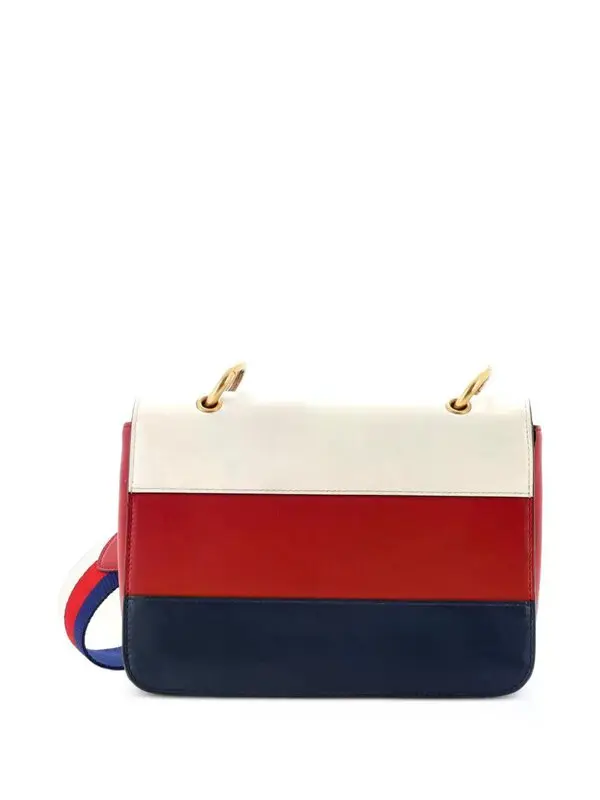 Gucci Queen Margaret Flap Medium Shoulder Bag Colorblock Leather