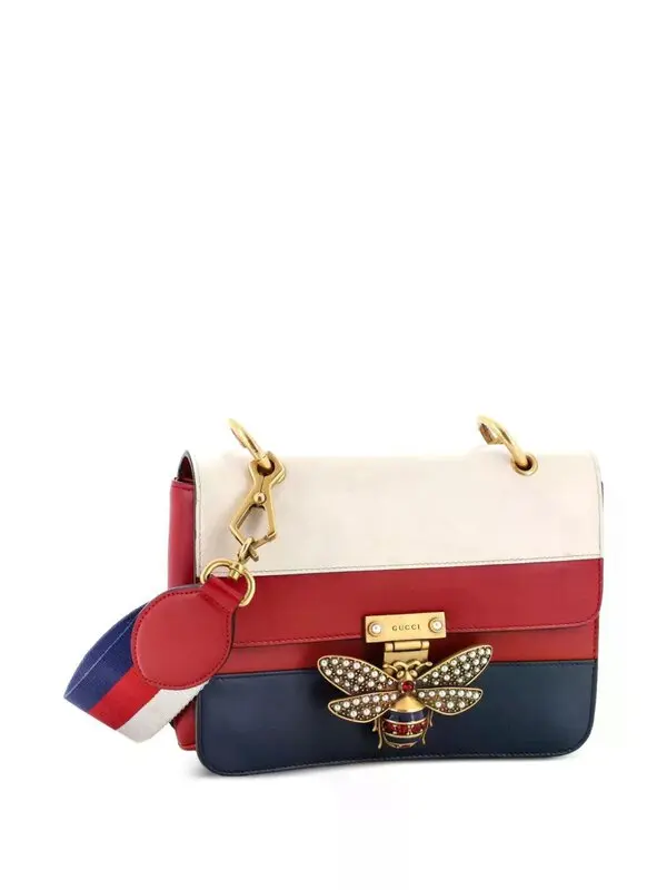 Gucci Queen Margaret Flap Medium Shoulder Bag Colorblock Leather