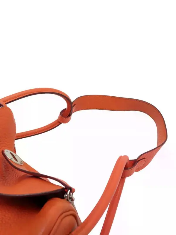 Hermès 2007-2026 Clemence Lindy 26 Satchel - Orange