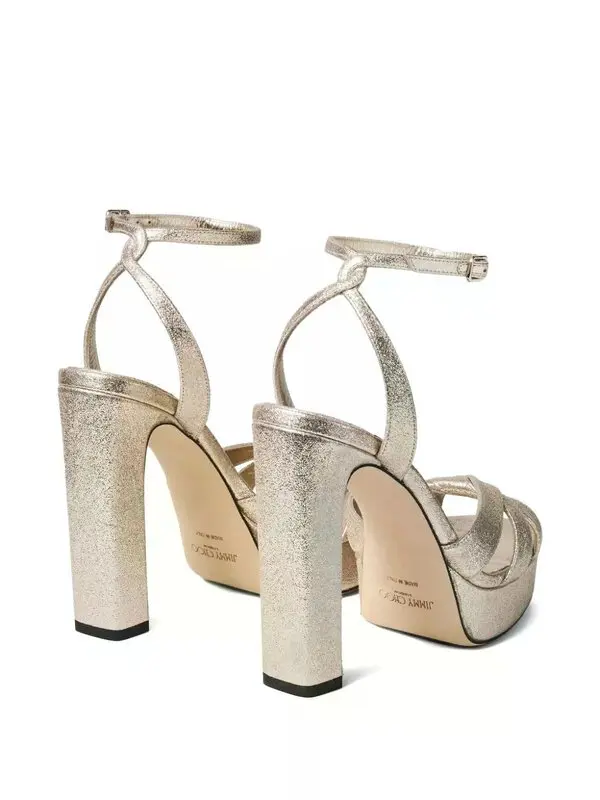 JIMMY CHOO Kove 120 Platform Strap Sandals