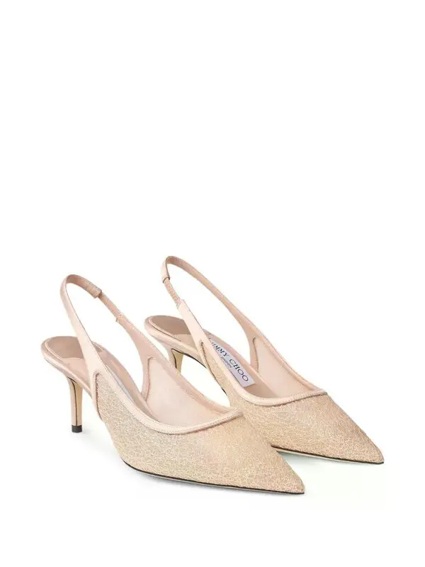 JIMMY CHOO Love 65 Pointed Toe Slingback Pumps