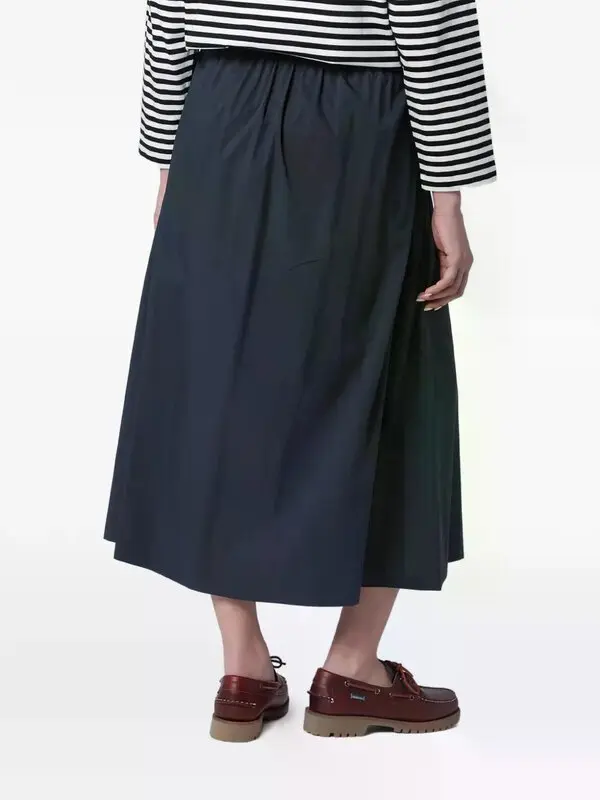 PT TORINO Pleated Midi Skirt