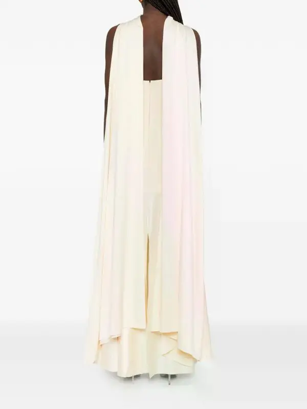 Solace London Cece Maxi Dress - Neutrals