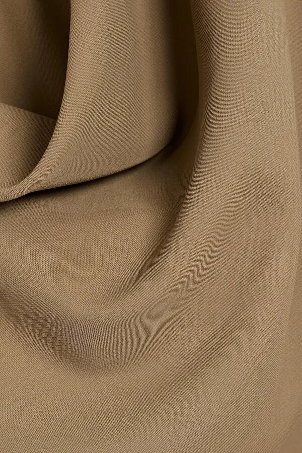 THE SEI Asymmetric Draped Crepe Top