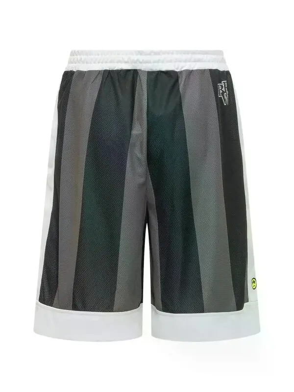 BARROW Striped Mesh Shorts