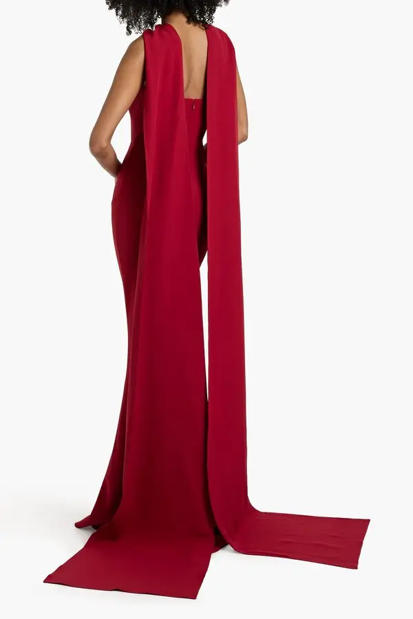 Safiyaa Lilien Draped Gown