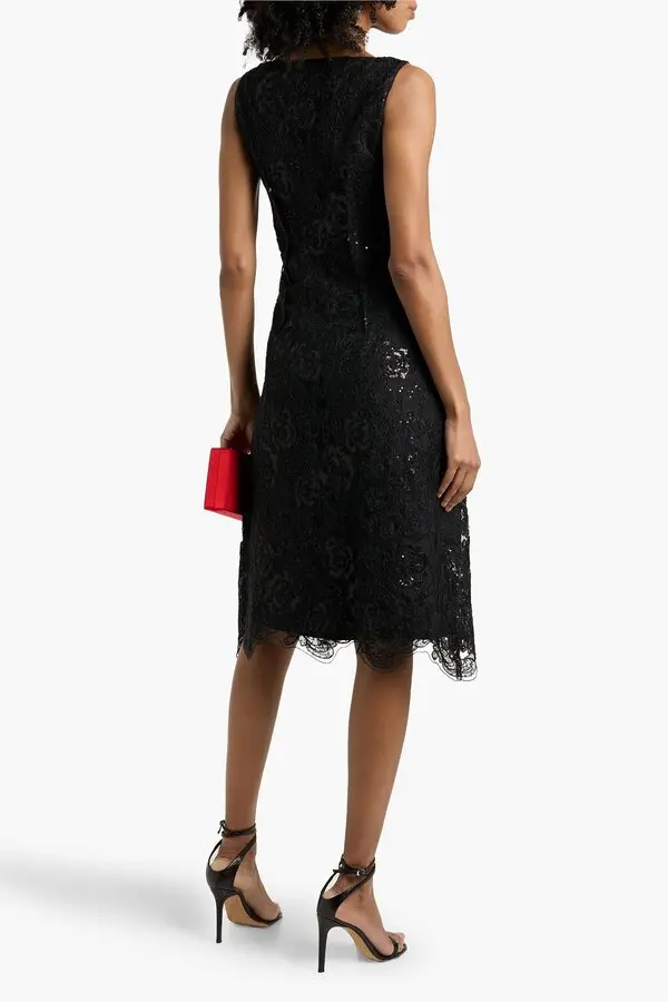 Simkhai Delphine Sequin Lace Dress