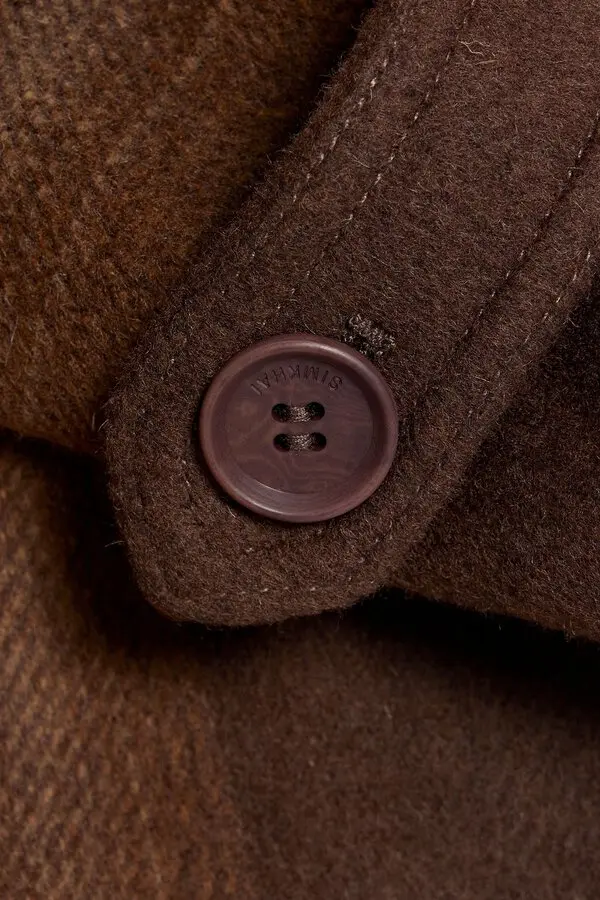 Simkhai Colby Checked Wool-blend Jacket