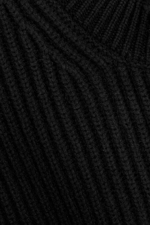 Simkhai Willa Distressed Ribbed Wool Sweater