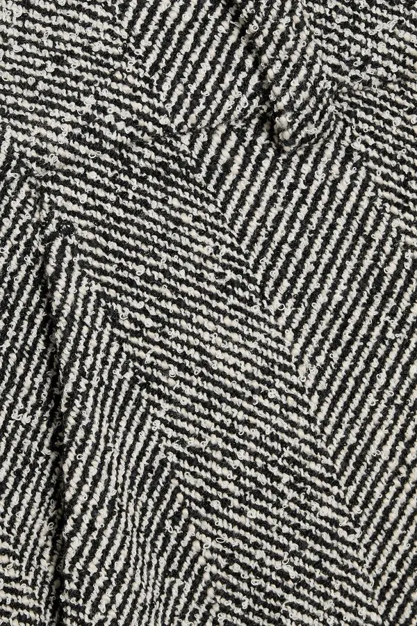 Simkhai Jamyson Herringbone Straight-leg Pants