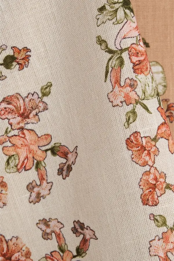 MIKAEL AGHAL Floral-print Woven Dress