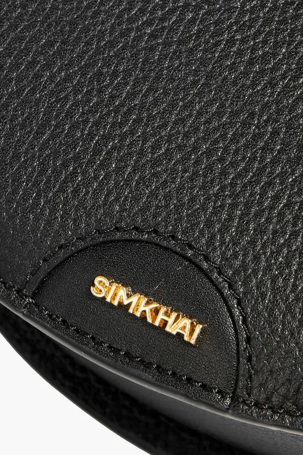 Simkhai Leather Crossbody Bag - Black