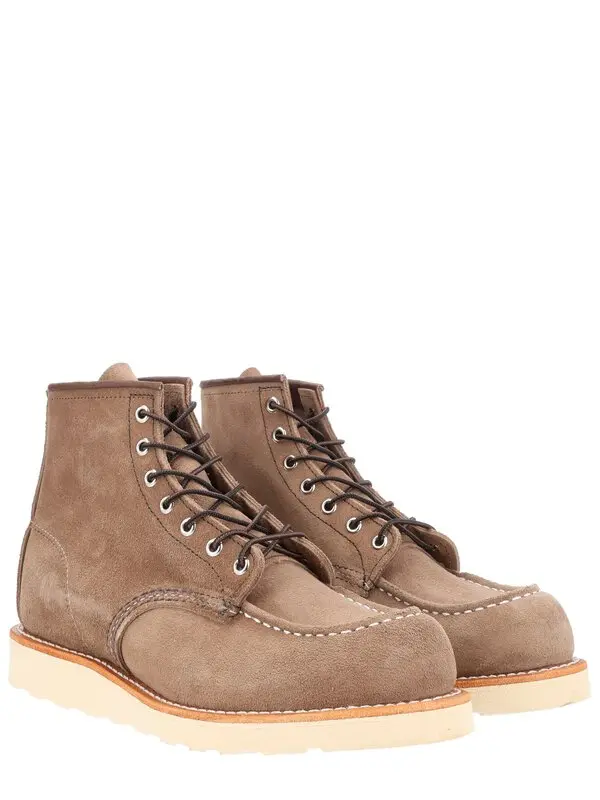 Red Wing Classic Moc Lace-up Boots - Beige