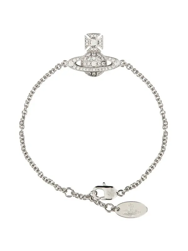 VIVIENNE WESTWOOD Carmela Bas Relief Bracelet - Silver