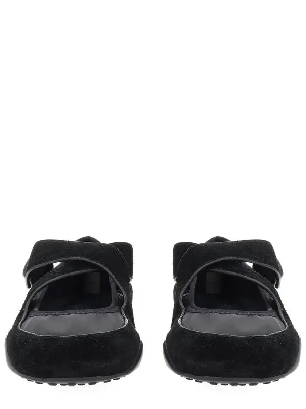 Tory Burch Romy Sport Mary Jane Ballerina - Black