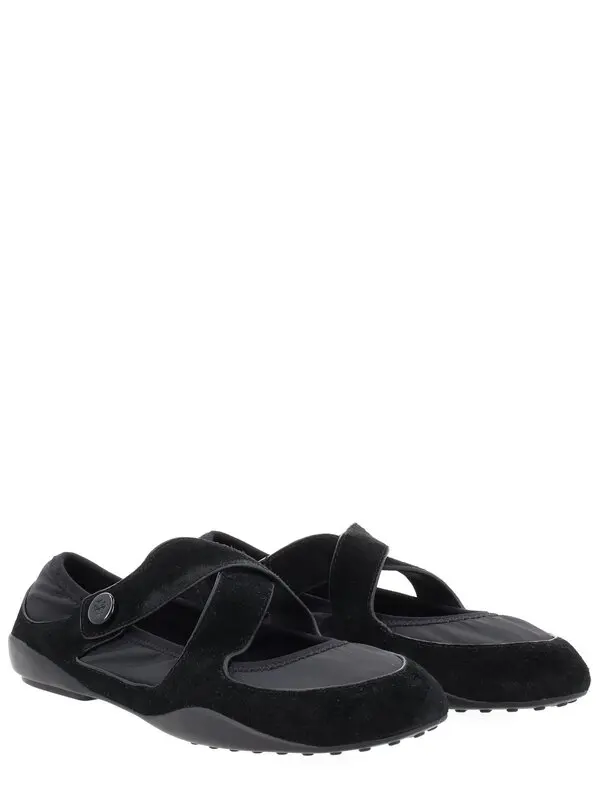 Tory Burch Romy Sport Mary Jane Ballerina - Black