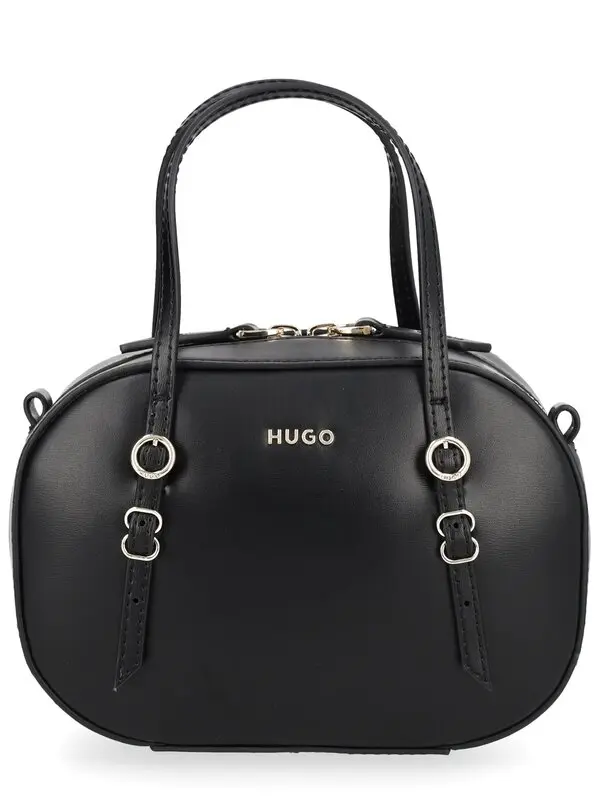 Hugo Borsa Con Logo - Black