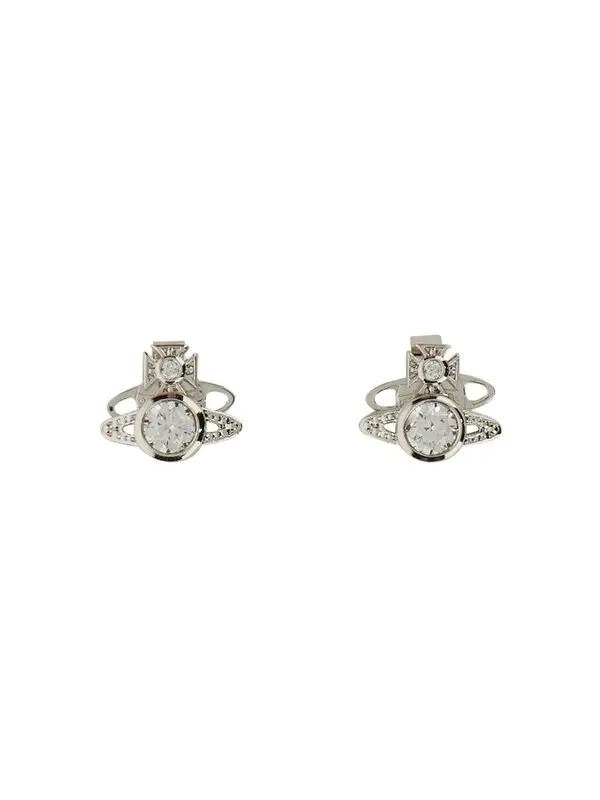 VIVIENNE WESTWOOD London Orb Earrings - Silver