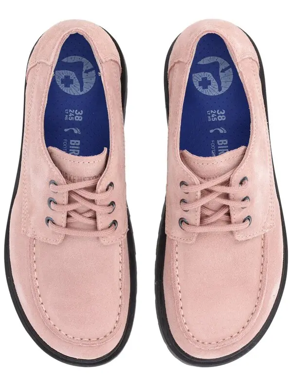 BIRKENSTOCK Highwood Moc Lace Low Loafers - Pink