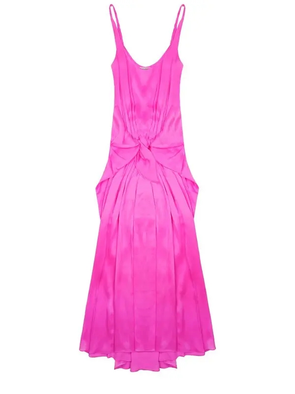 JW Anderson Knot Detailed Long Dress - Pink