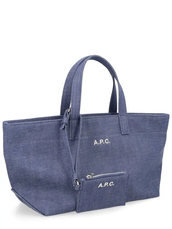 A.p.c. Small Drummer Tote - Blue