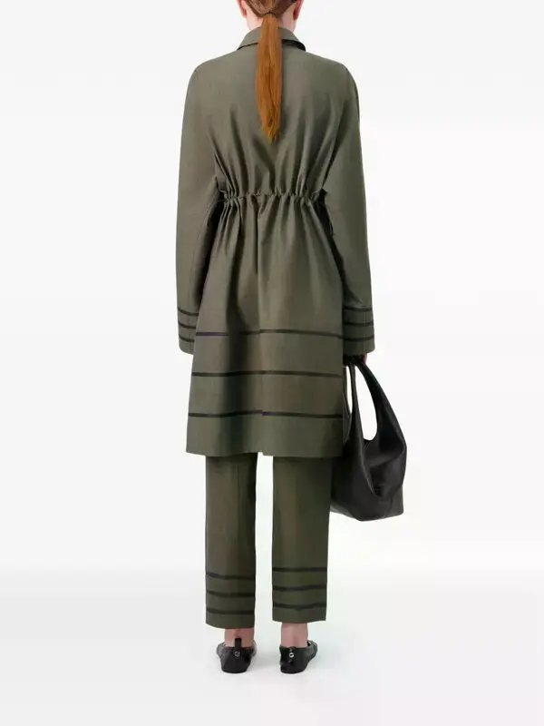 Coperni Striped Car Coat