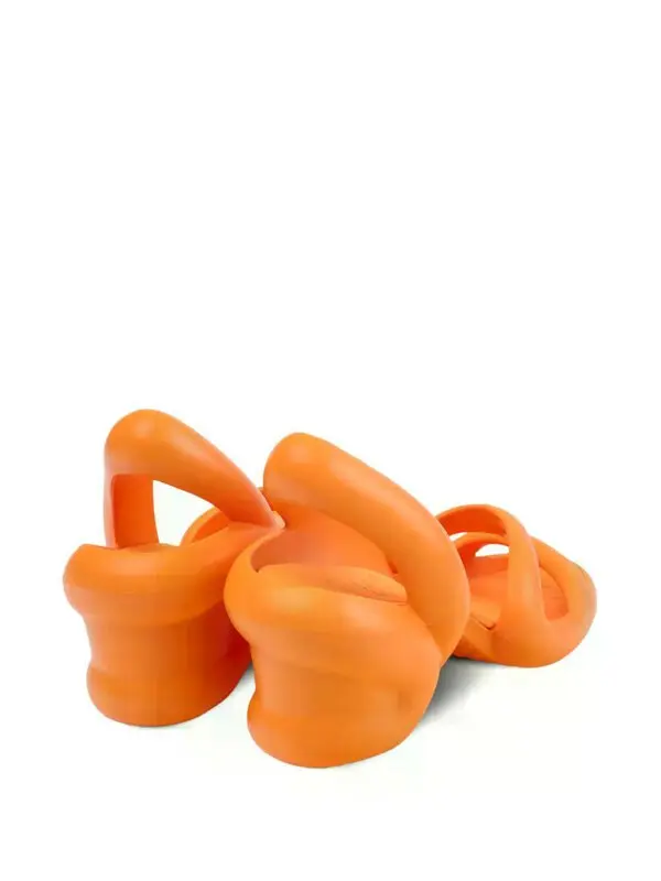 Camper Kobarah Heeled Sandals - Orange