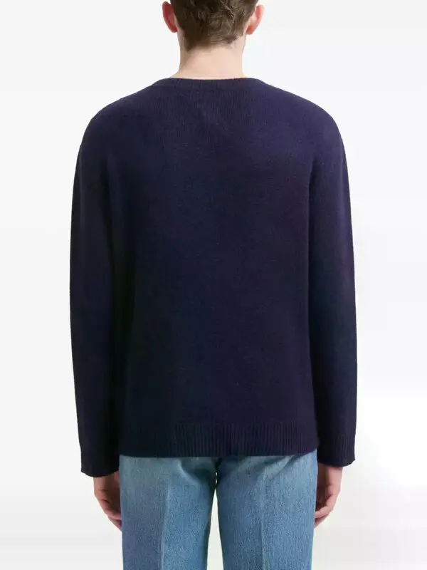 Marni Logo-patch Cashmere Sweatshirt