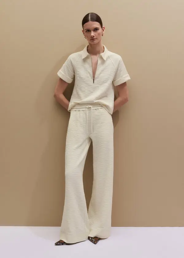 ME+EM Textured Jersey Swing Top