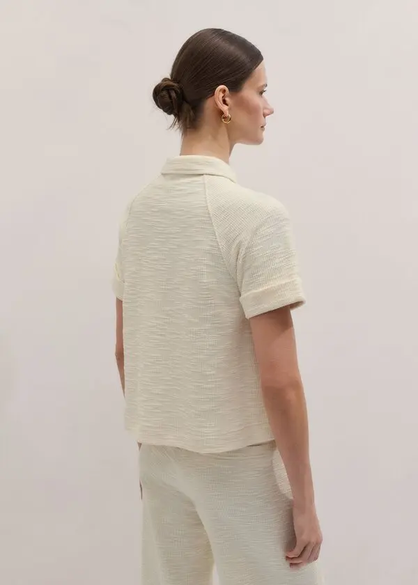 ME+EM Textured Jersey Swing Top