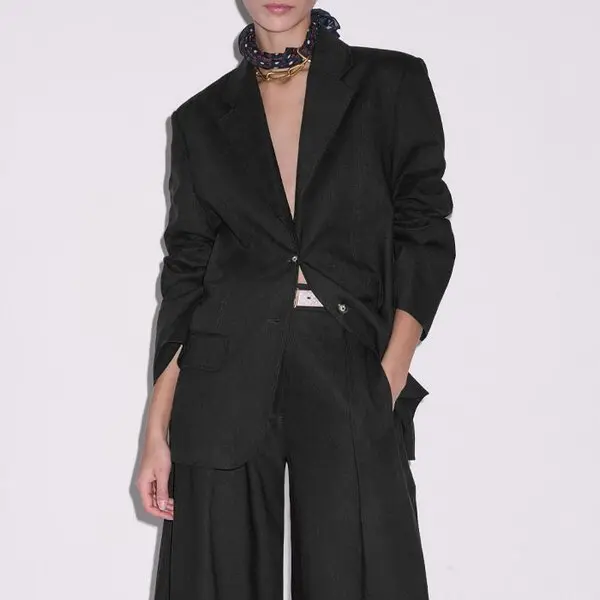 ME+EM Tapered Trousers - Black