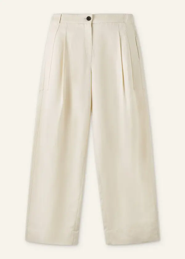 ME+EM Extreme Taper Trouser - Chalk