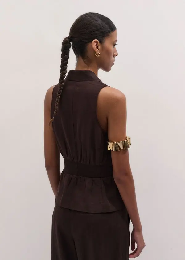ME+EM Sleeveless Waistcoat