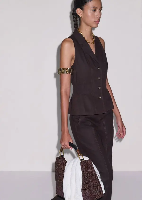 ME+EM Sleeveless Waistcoat
