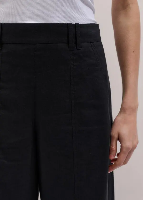 ME+EM Crop Wide-leg Trousers