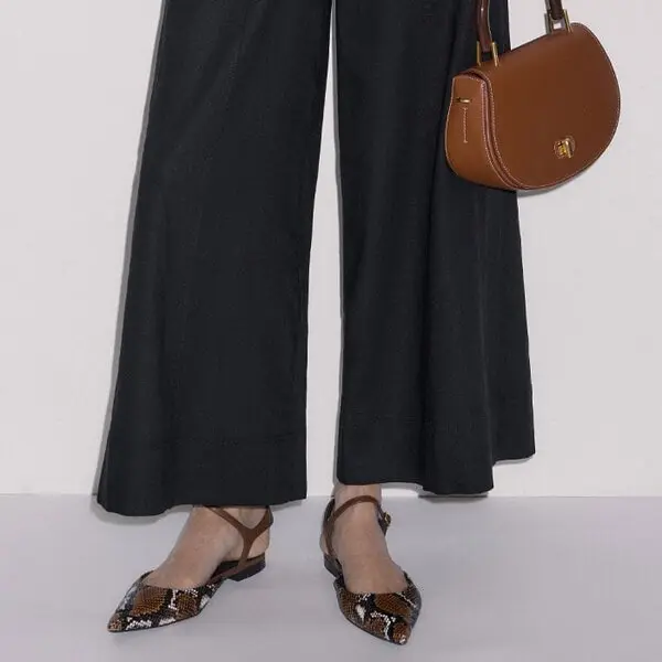 ME+EM Crop Wide-leg Trousers