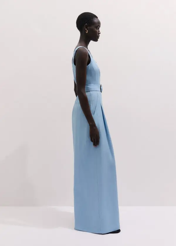 ME+EM Tailored Wide-leg Jumpsuit With Belt