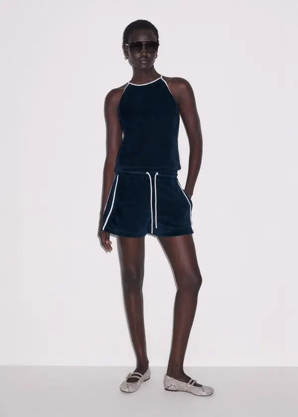 ME+EM Rib Trim Track Short